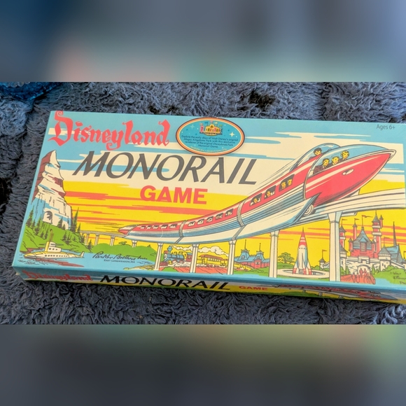 Disney | Games | Sealed Disneyland Monorail Game 205 Limited Time ...